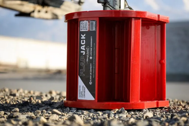 Flap Jack RV Stabilizing Block | Weigh Safe Trailer Jack Block